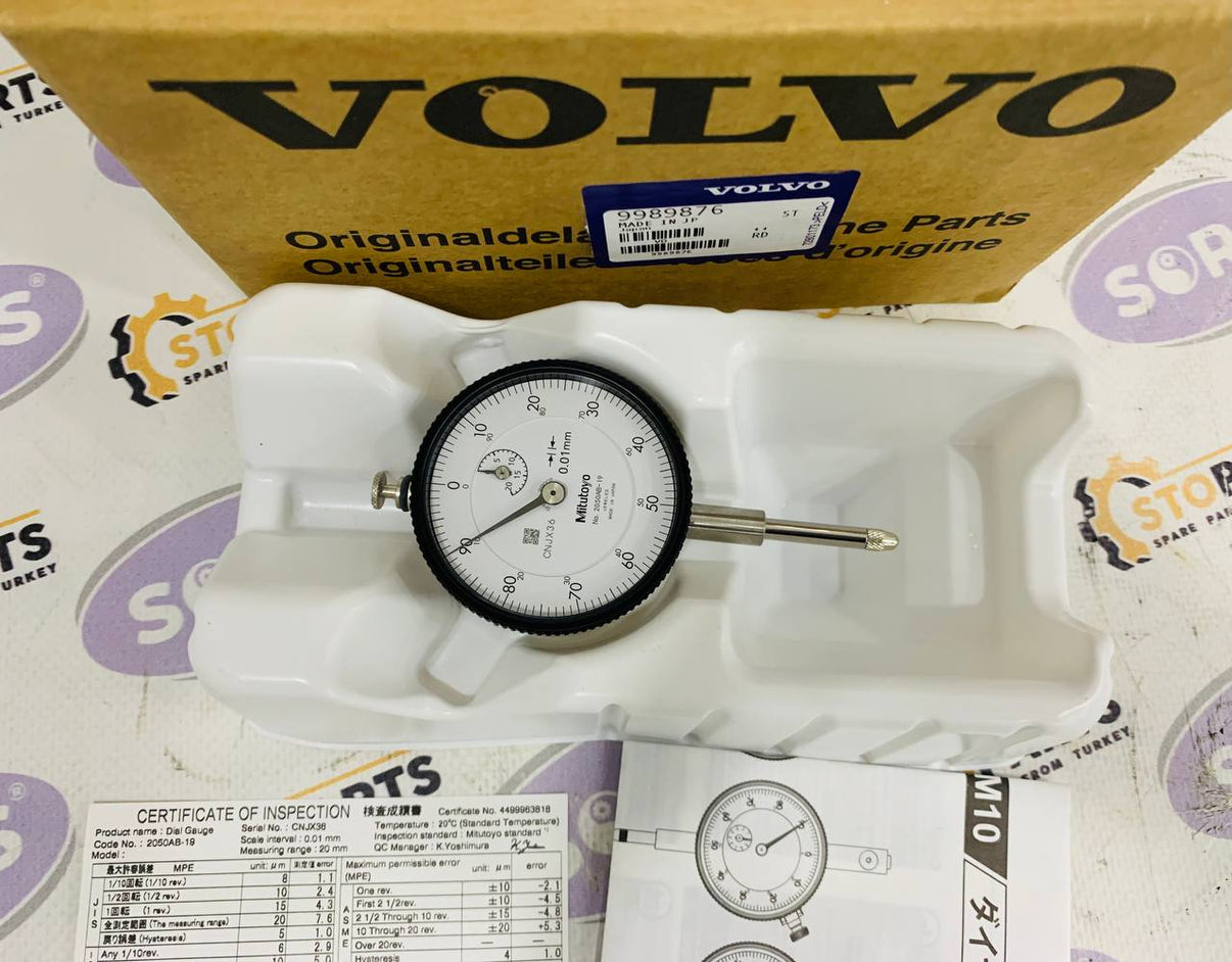 DIAL INDICATOR 9989876 FOR VOLVO – STOPARTS LTD